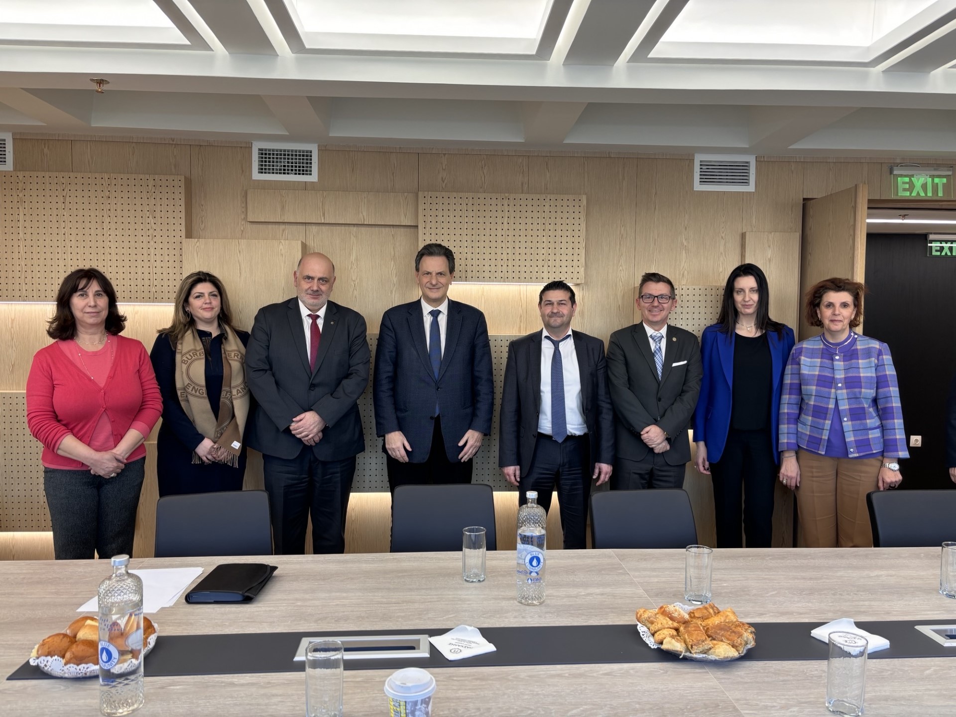 Στο νέο κτίριο της ΕΥΑΘ ο υπουργός Περιβάλλοντος - ΕΥΑΘ